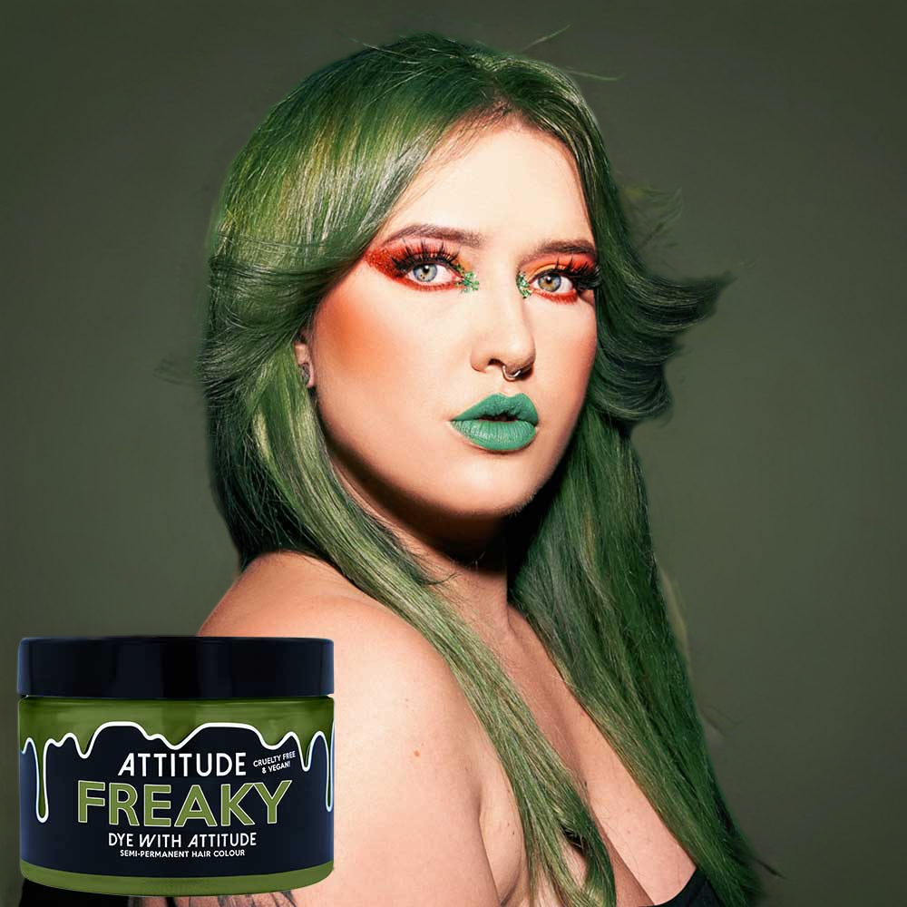 Attitude Hair Dye Attitude Hair Dye - Freaky Olive Semi permanent hair