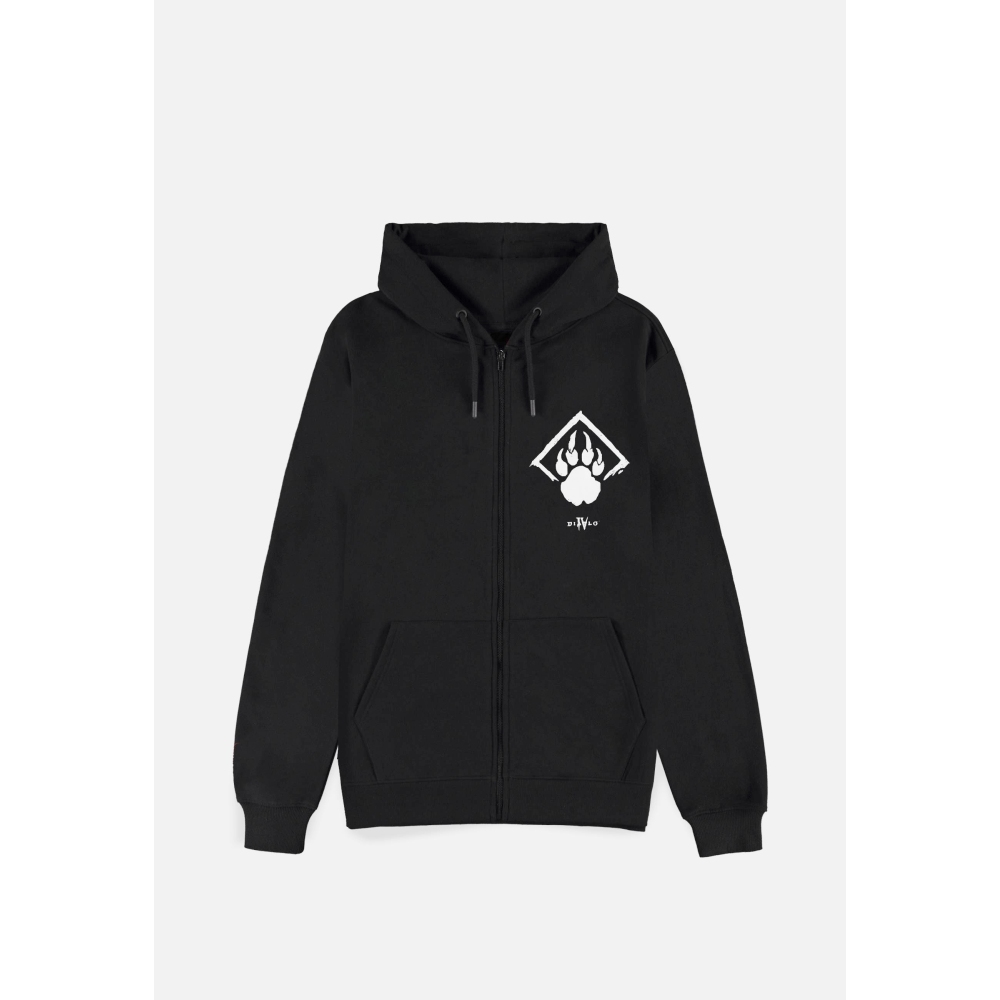 Diablo - Diablo IV - Druid Sigil Zip hoodie - Black | Attitude Europe