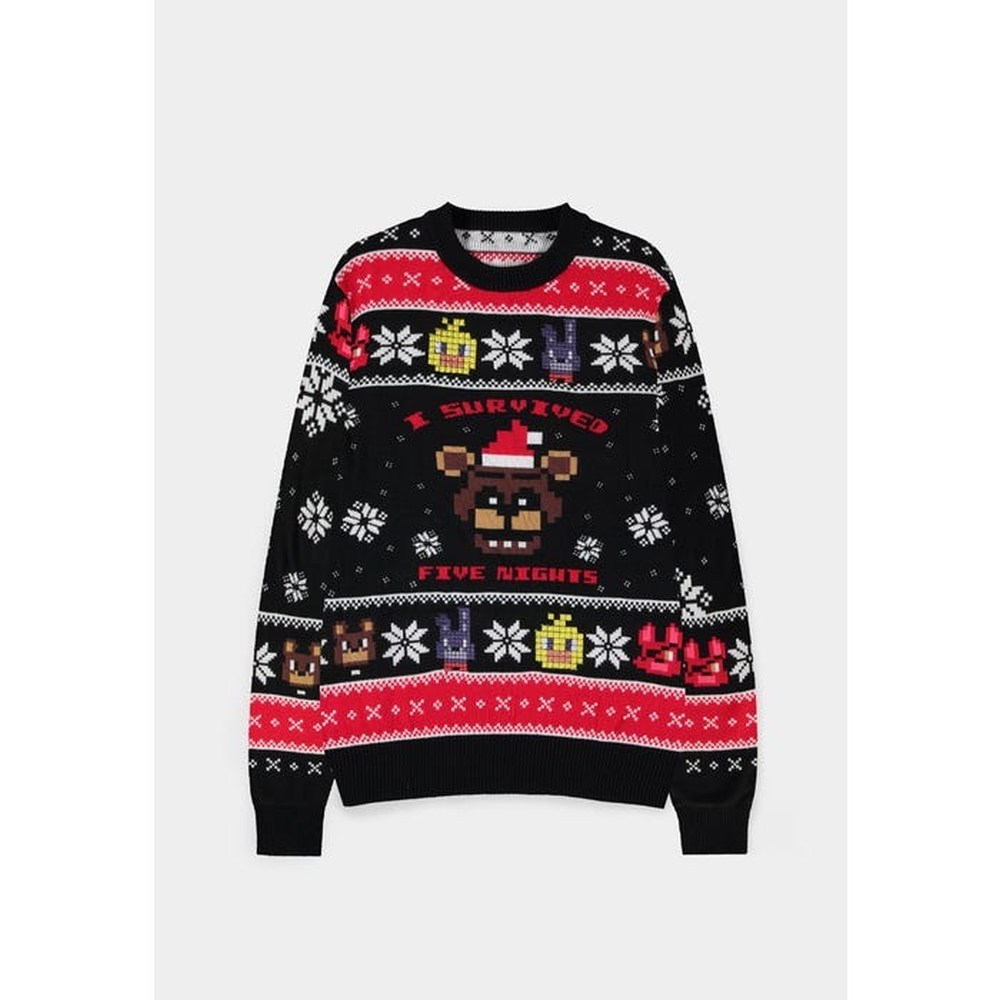 Five Nights at Freddy's - Survived Five Nights Knitted Christmas sweat