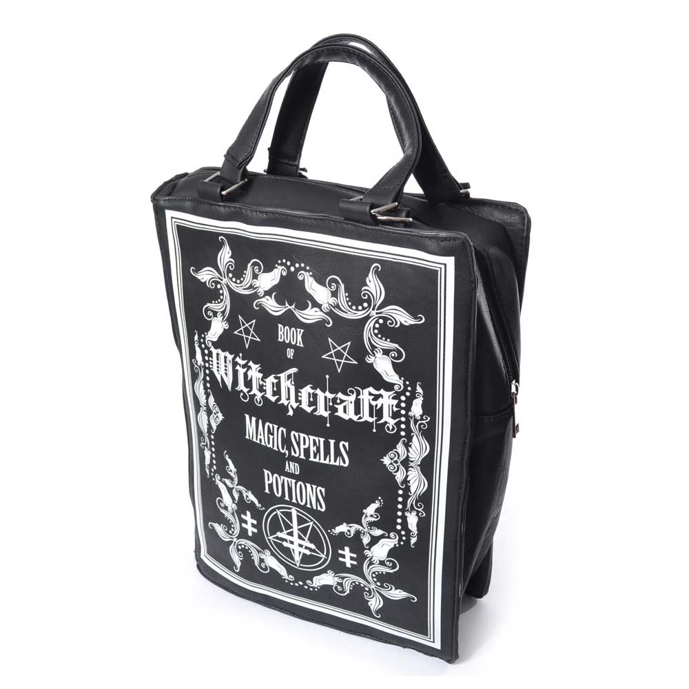 Poizen Industries Poizen Industries - WITCHCRAFT Handbag - Black/White