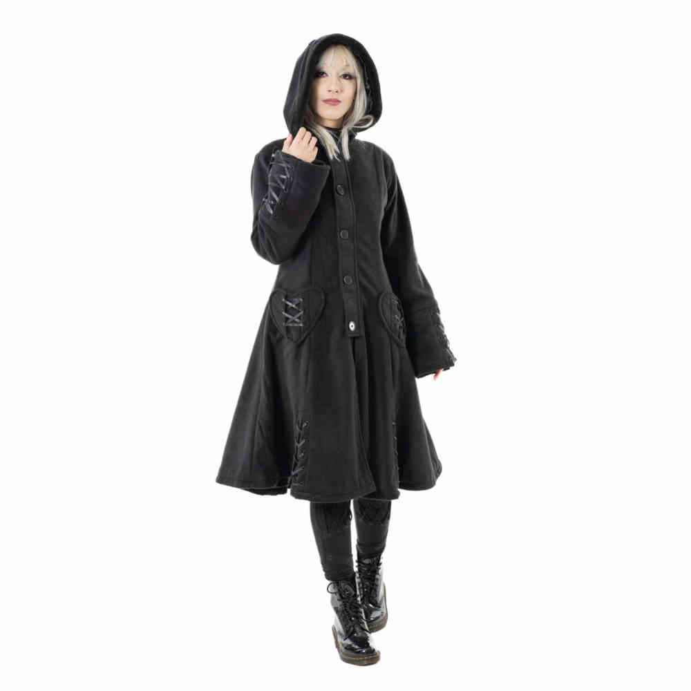 Poizen Industries Poizen Industries - Defne Winter coat - Black | Attit