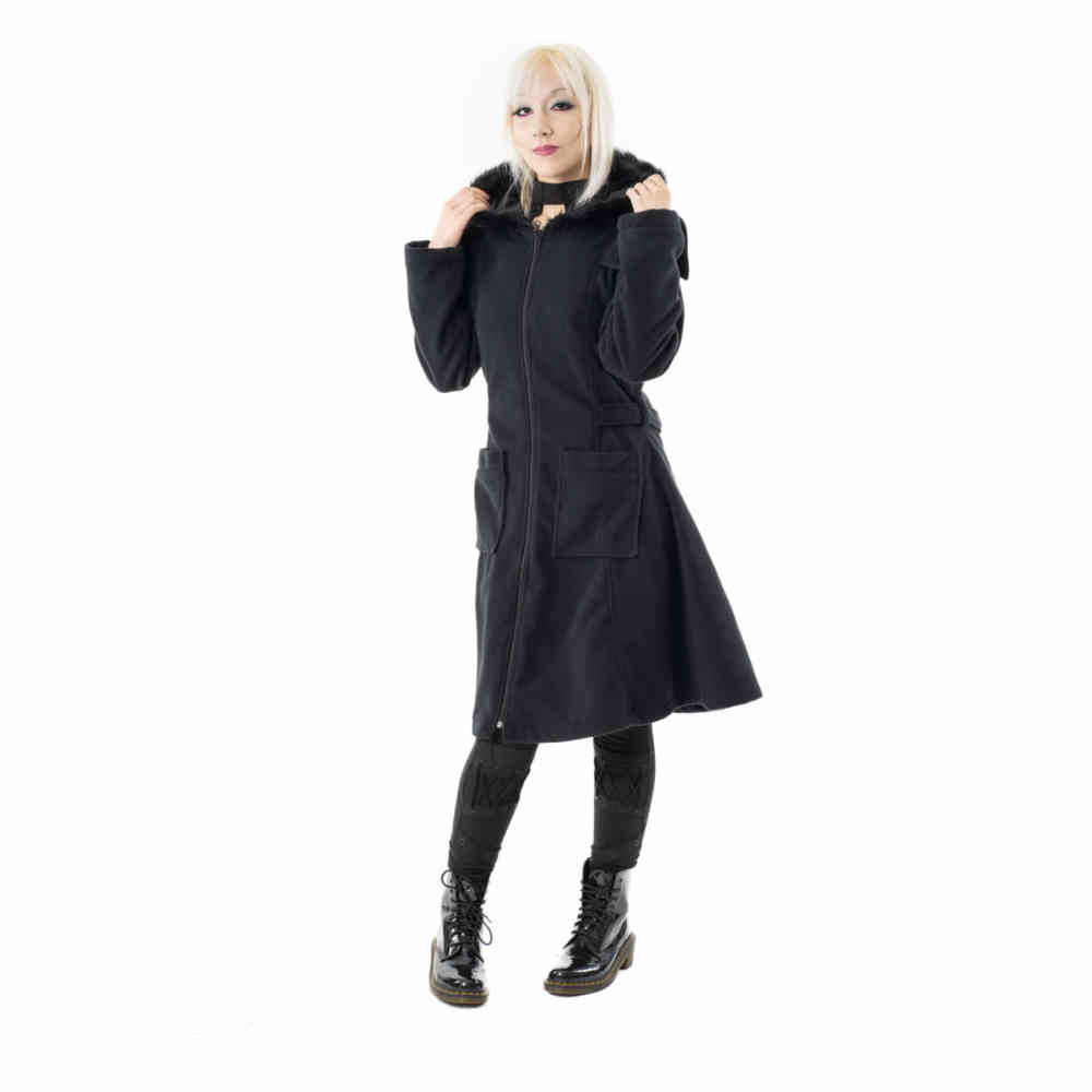 Poizen Industries Poizen Industries - Janie Winter coat - Black | Attit