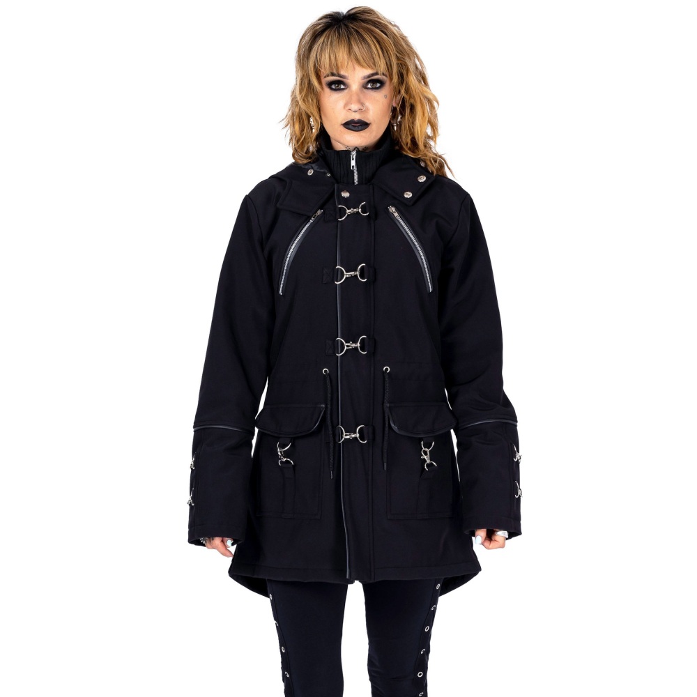 Poizen Industries Poizen Industries - Makara Coat - Black | Attitude Eu