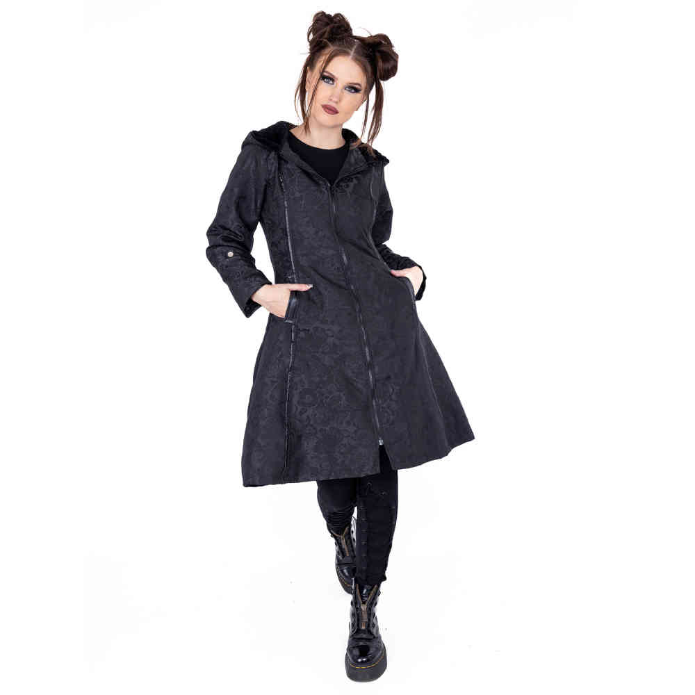 Poizen Industries Poizen Industries - Medea Winter coat - Black | Attit
