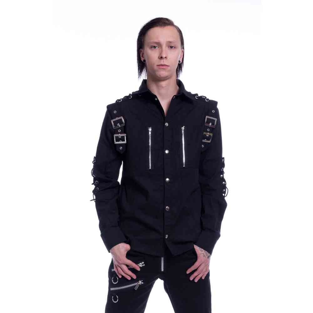 Poizen Industries Poizen Industries - RAMSES Blouse - Black | Attitude