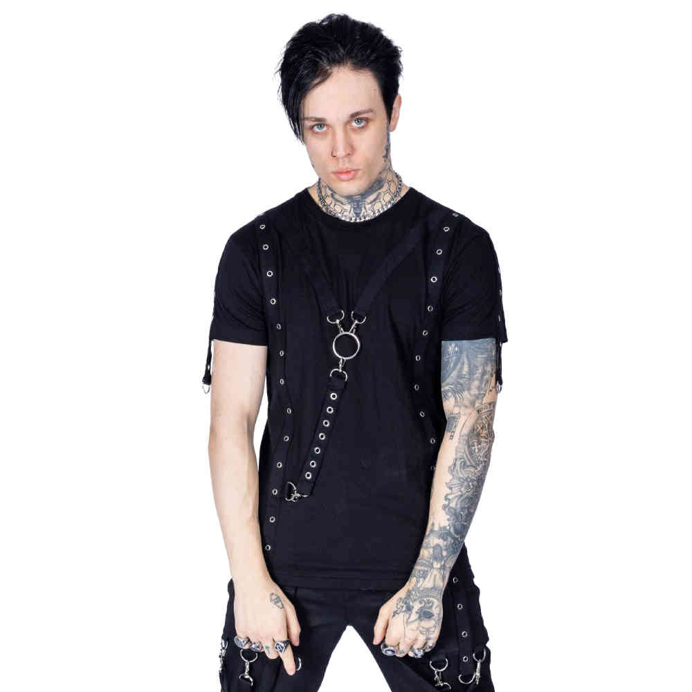 Poizen Industries Poizen Industries - Thaddeus Top - Black | Attitude E