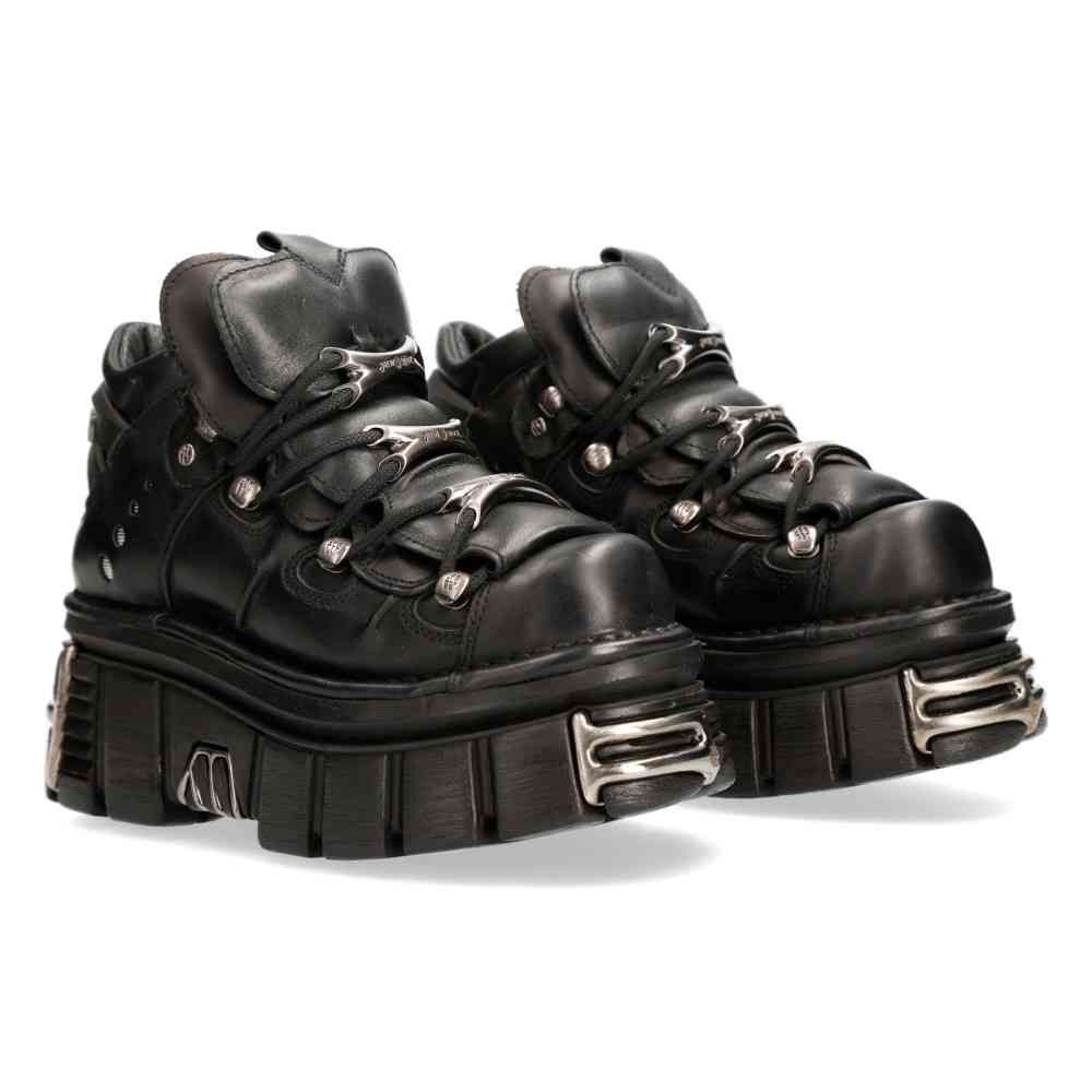 New Rock New Rock - M106S112 Platform sneakers - Black | Attitude Europ