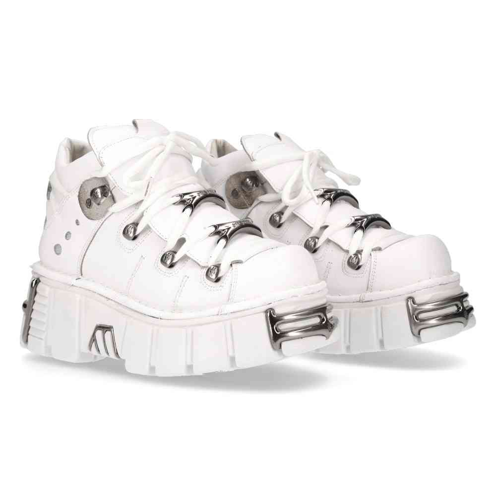 New Rock New Rock - M-106N-S18 Platform sneakers - White | Attitude Eur
