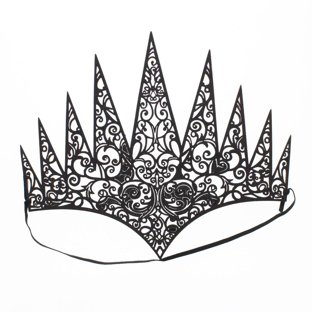 Zac's Alter Ego Zac's Alter Ego - Crown Costume Headband - Black | Atti