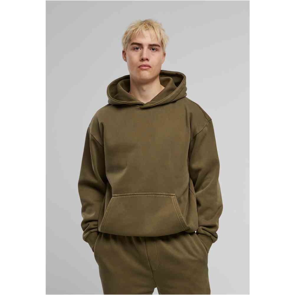 Urban Classics Urban Classics - Vintage Heavy Hoodie - Green | Attitude