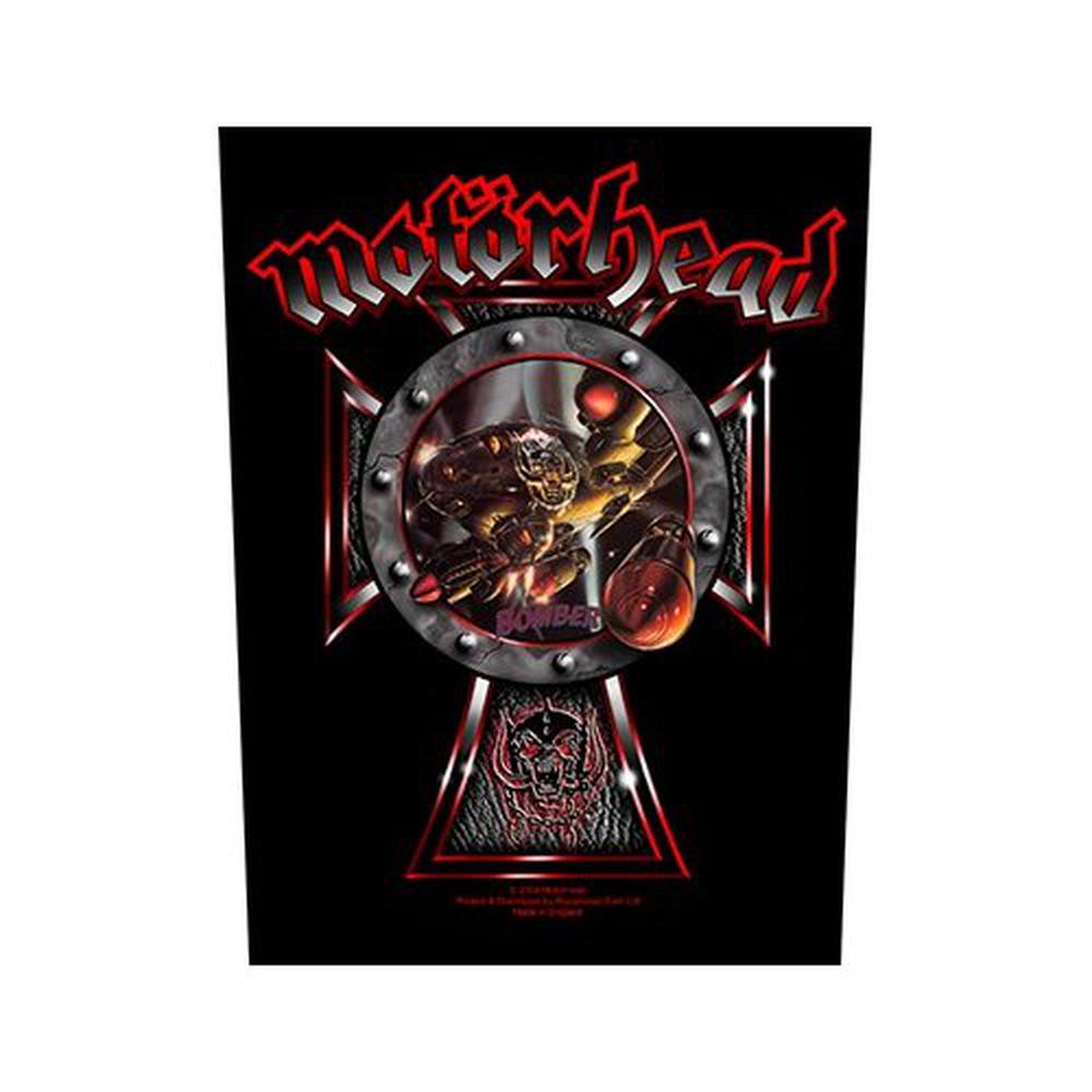 Motorhead - Bomber Back patch - Black/Multicolours | Attitude Europe