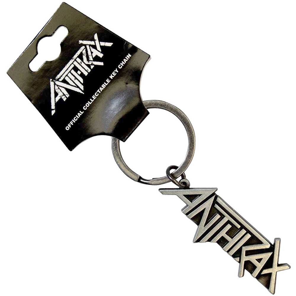 Anthrax - Logo Keychain - Silver coloured | Attitude Europe