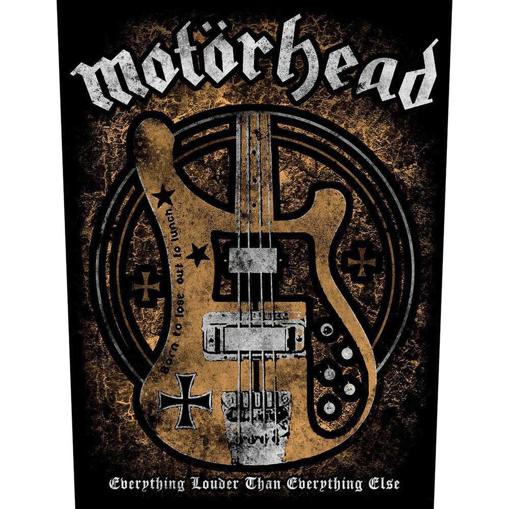 Motorhead - Lemmy's Bass Back patch - Multicolours | Attitude Europe