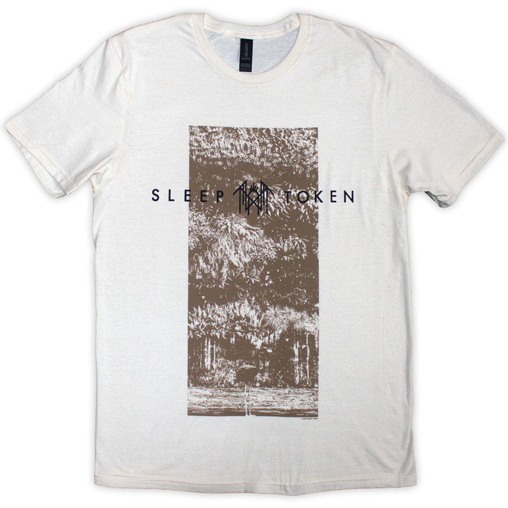 Sleep Token - Even In Arcadia Mono Mens T-shirt - Cream | Attitude Eur