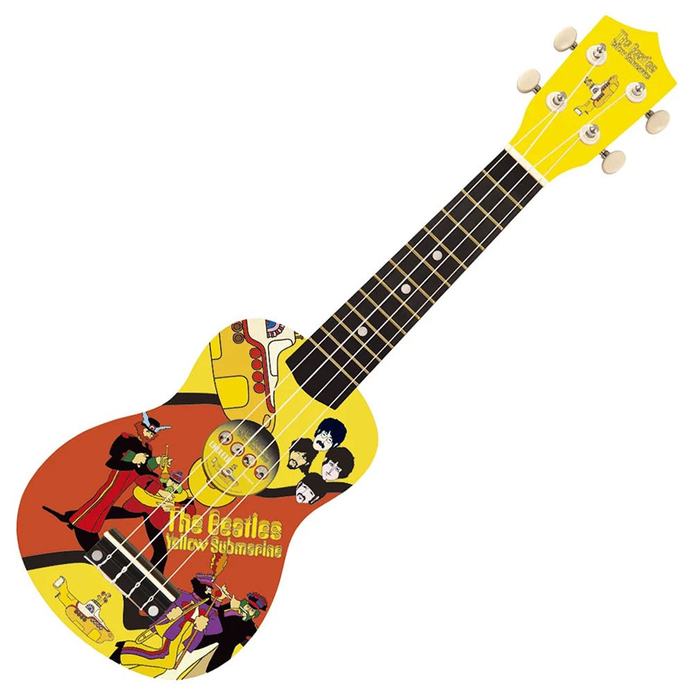 The Beatles - Yellow Submarine Characters Ukulele - Yellow/Multicolour