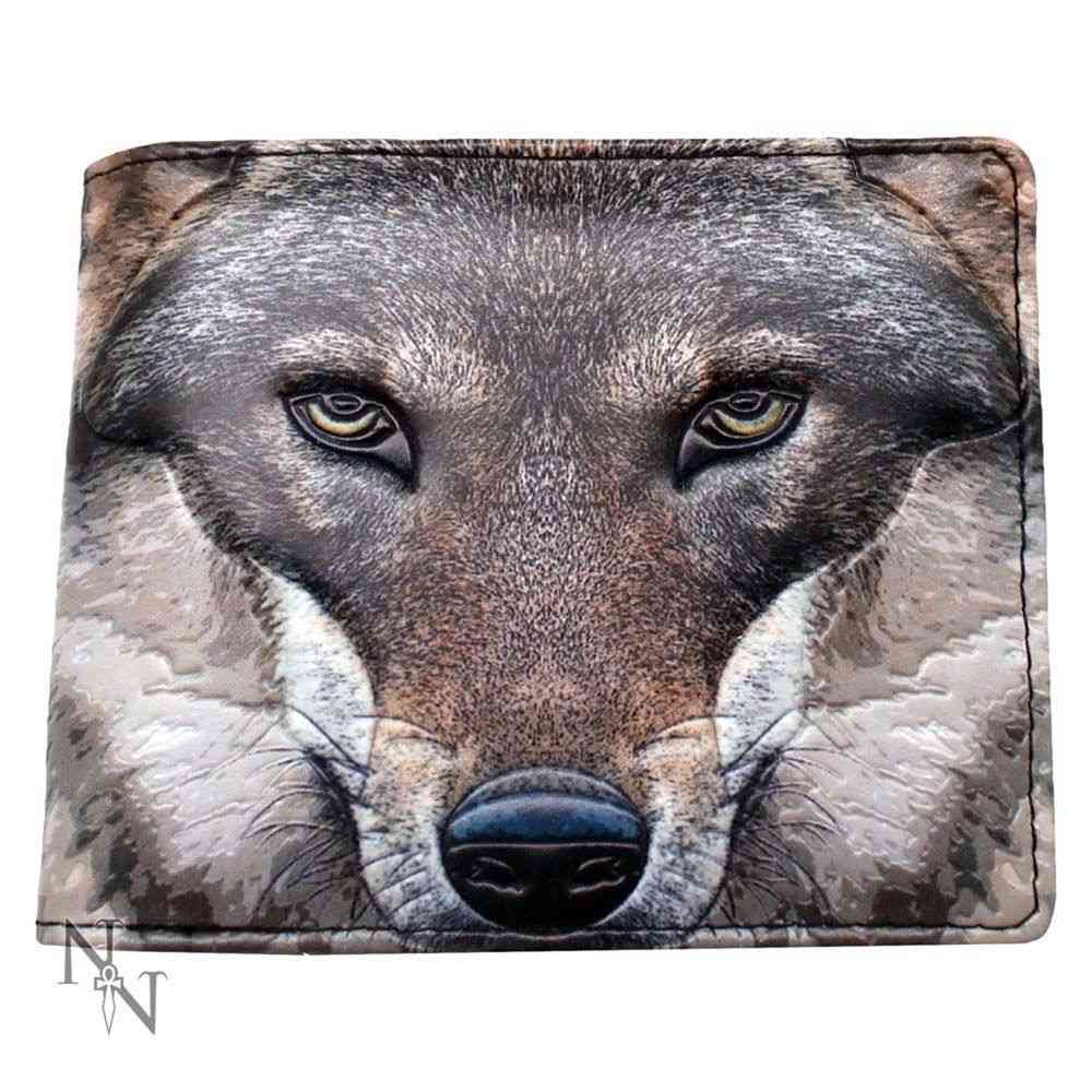 Nemesis Now Nemesis Now - Portrait of a Wolf Bifold wallet - Multicolou