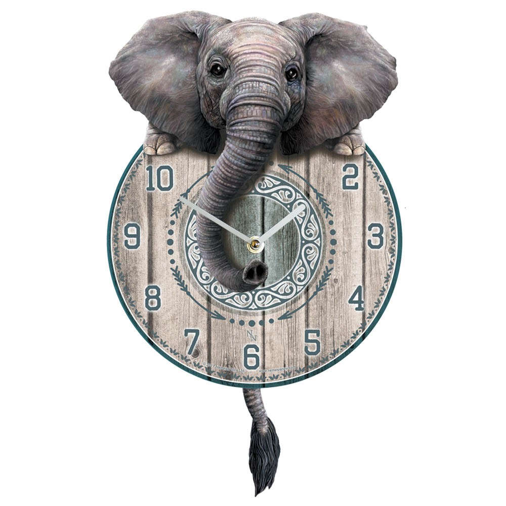 Nemesis Now Nemesis Now - Trunkin' Tickin' Clock - Grey | Attitude Euro