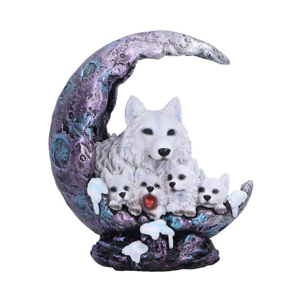 Nemesis Now Nemesis Now - Winter Moon Figurine - Wolf - Multicolours