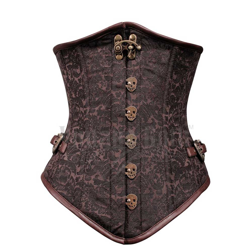 Attitude Corsets Attitude Corsets - Teléria Underbust corset - Brown