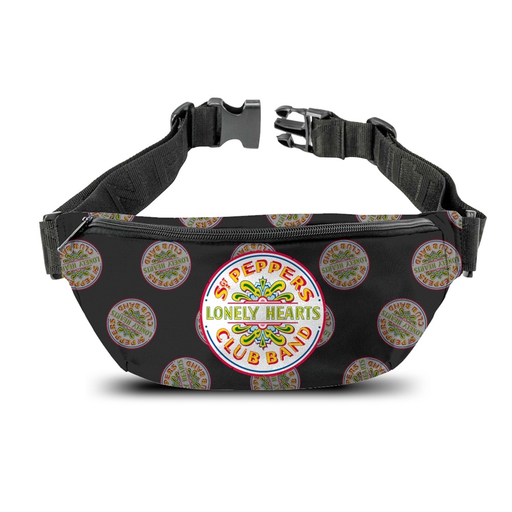 Rocksax Rocksax The Beatles - Sgt Peppers Bum Bag - Black | Attitude Eu
